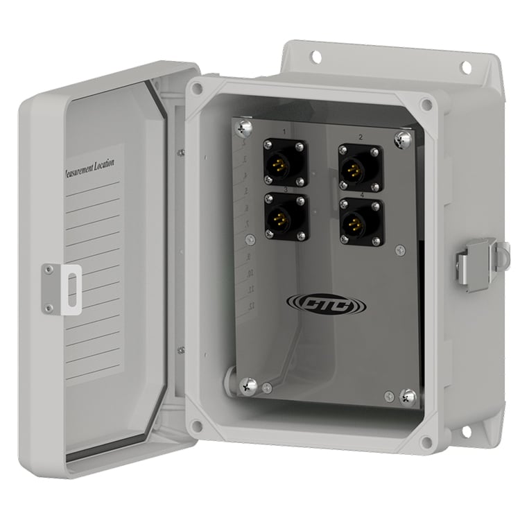 MX333 - 12 Channel Triaxial Enclosed BNC Connection Box | CTC